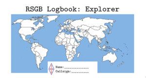 RSGB Logbook: Explorer - Radio Society of Great Britain - Main Site ...